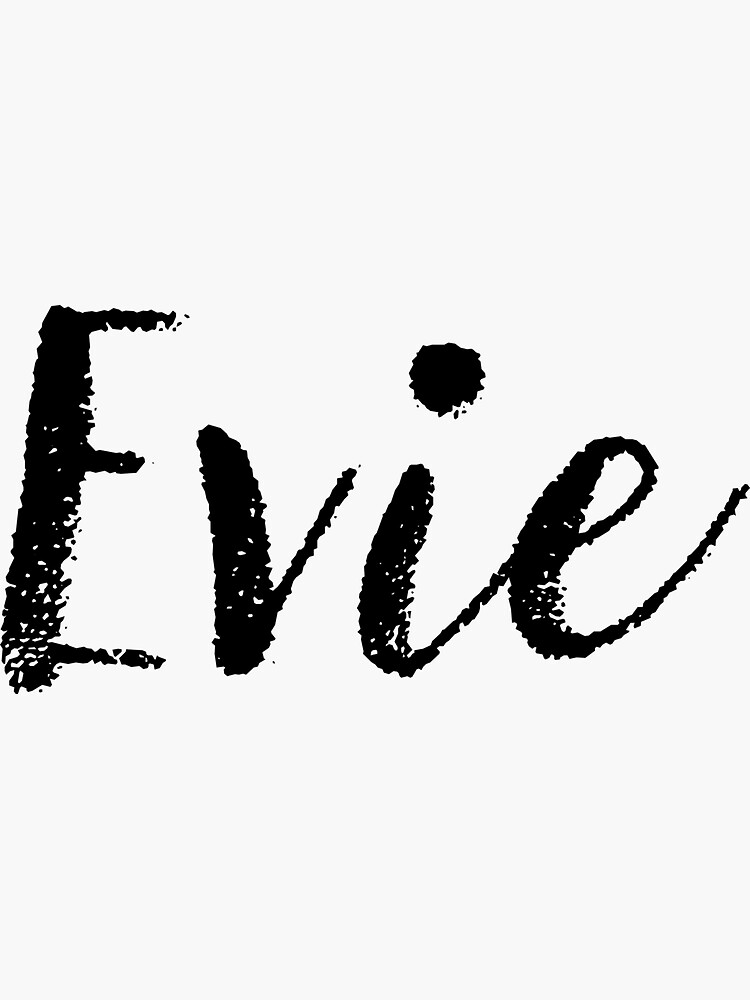 "Evie - Custom Wife Daughter Girl Stickers Shirts" Sticker for Sale by ...