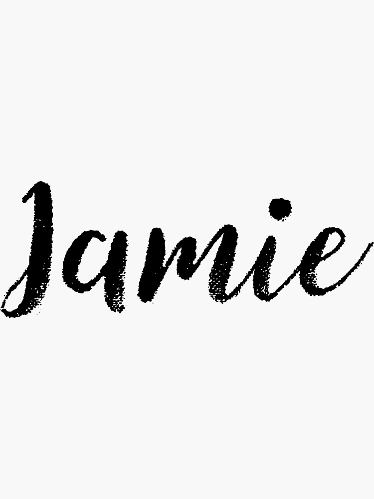 "Jamie - Girl Names For Wives Daughters Stickers Tees" Sticker for Sale ...