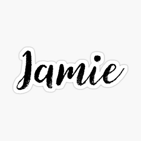 "Jamie - Girl Names For Wives Daughters Stickers Tees" Sticker for Sale ...