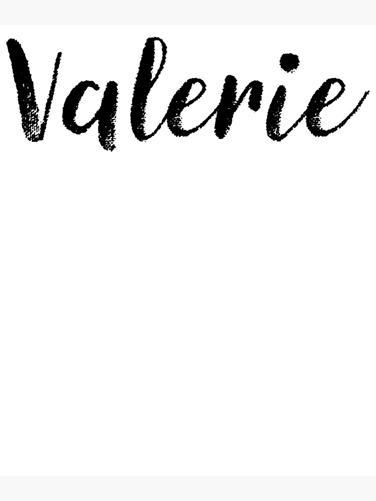 "Valerie - Name Stickers Tees Birthday" Poster for Sale by klonetx ...