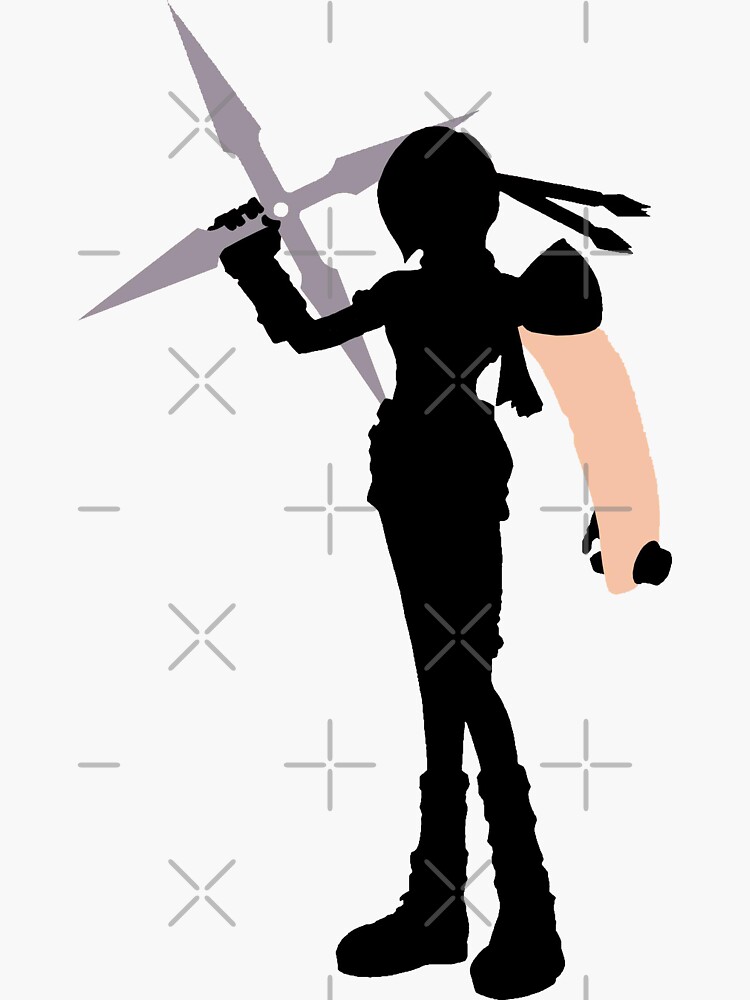"Final Fantasy VII - Yuffie" Sticker for Sale by SlickStretch | Redbubble