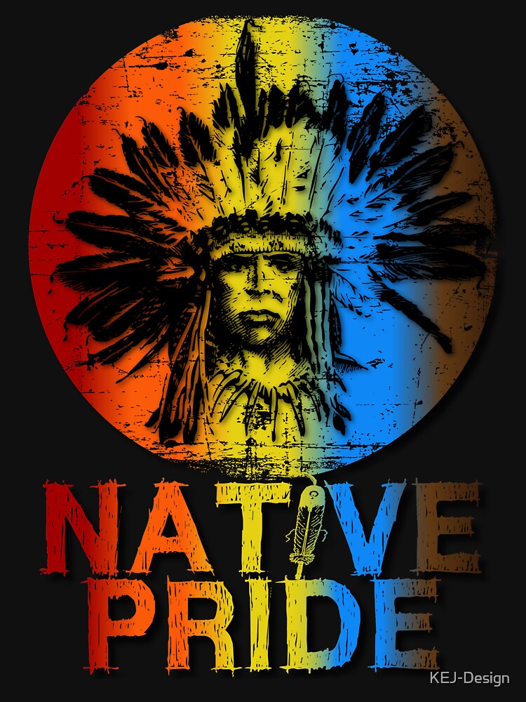 "Native Pride shirt Proud American Indigenous People tshirt" T-shirt ...
