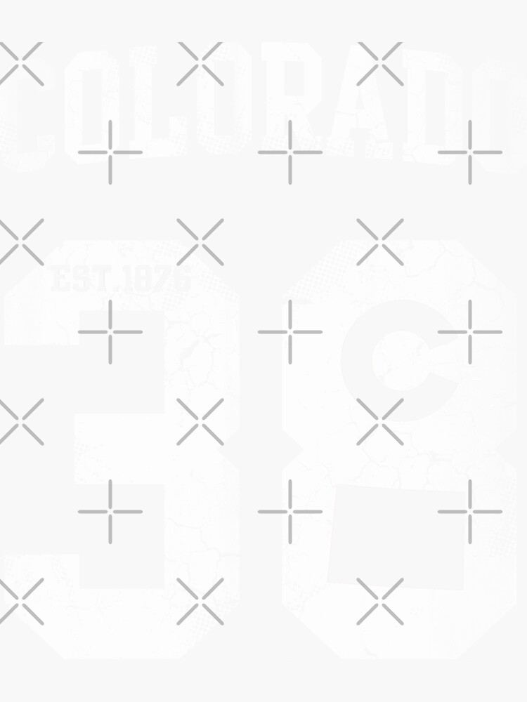 "Colorado 38th State" Sticker by frittata | Redbubble