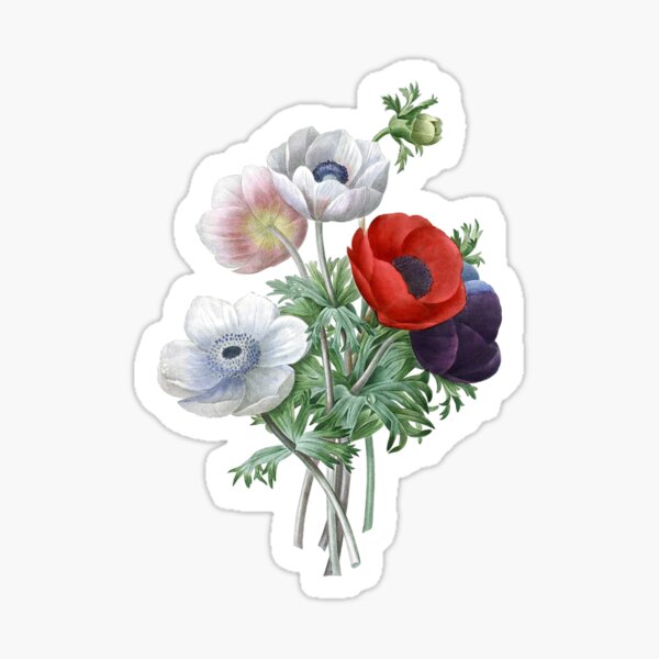 "Small Wildflowers" Sticker by cadinera | Redbubble