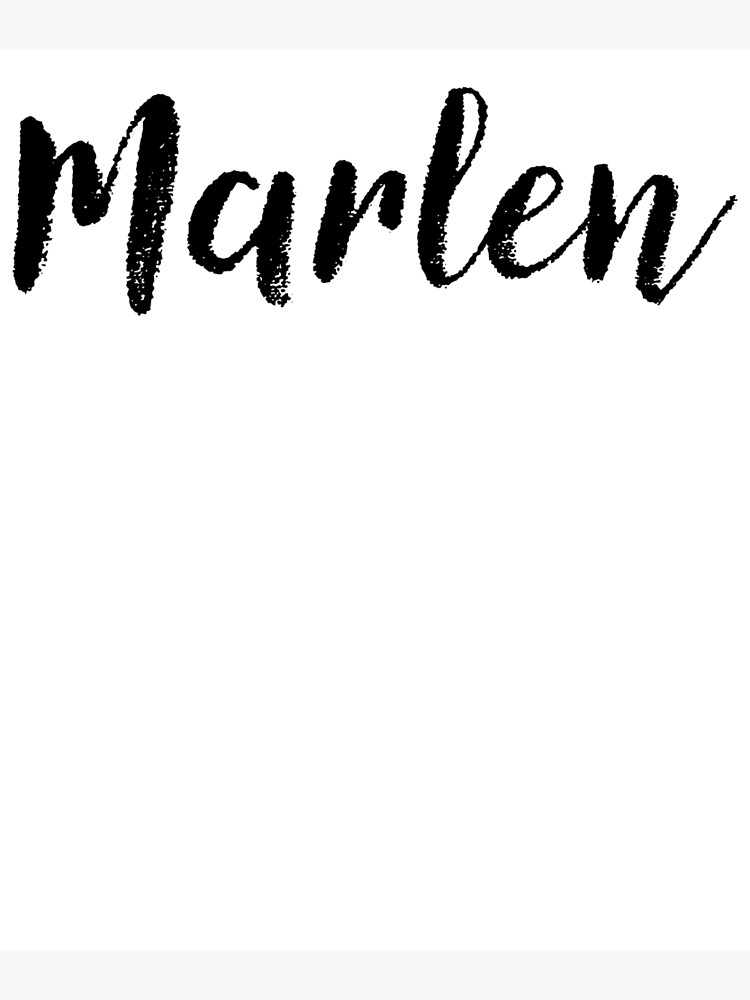 Póster «Marlen - Nombres lindos de la muchacha para la hija de la ...