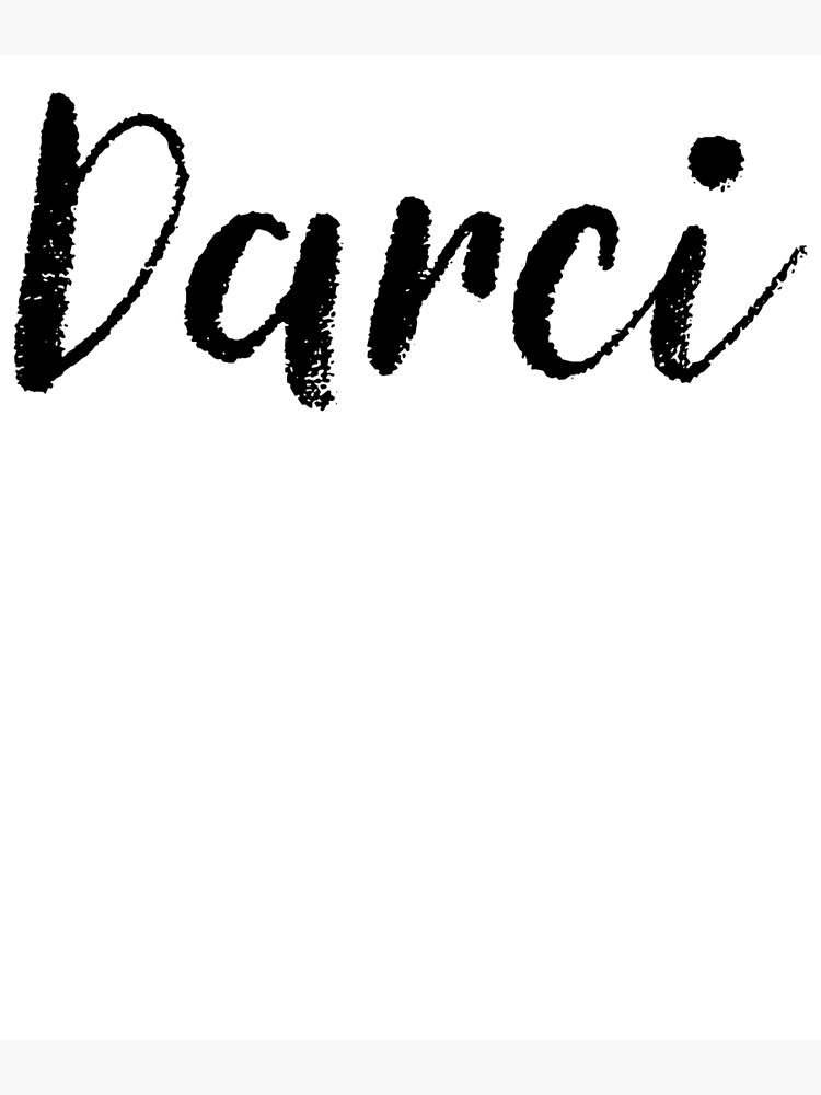 Lámina fotográfica «Darci - Etiquetas engomadas de encargo de la niña ...