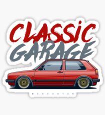 Golf Mk2 Stickers | Redbubble