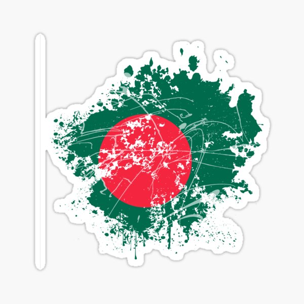 "Bangladesh Flag" Sticker for Sale by Thermitejam | Redbubble