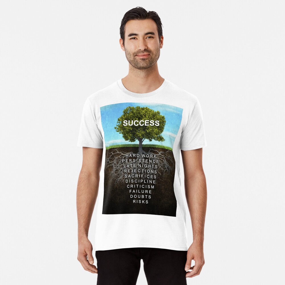 "Success Tree Motivation Hard Work" Poster for Sale by SuccessHunters ...