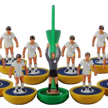 "Leeds Utd classic subbuteo design" Sticker for Sale by vancey73 ...