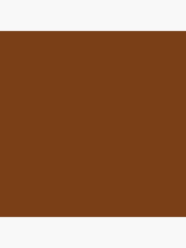 "Dark Brown Toffee Fashion Color Trends Spring Summer 2019" Art Print ...