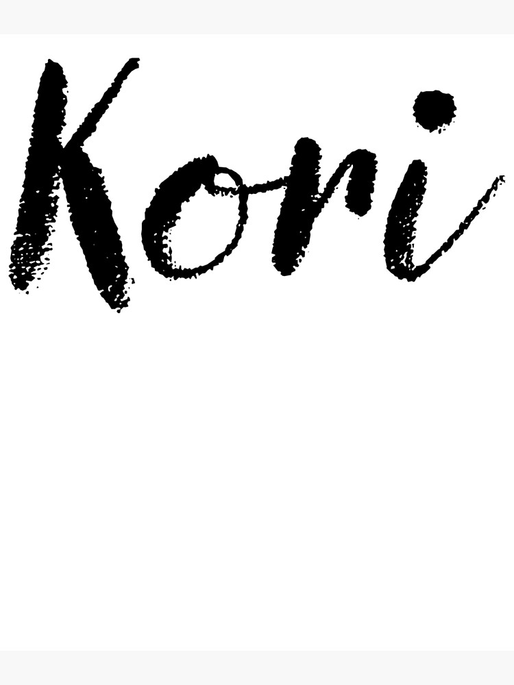 "Kori - Custom Girl Name Gifts" Art Print for Sale by stamaigra | Redbubble