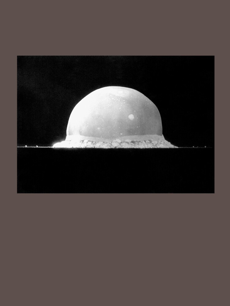 "Trinity Nuclear Test Bomb Fireball - 1945" T-shirt for Sale by ...