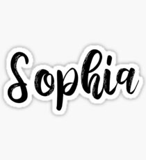 Sophia Name Stickers | Redbubble