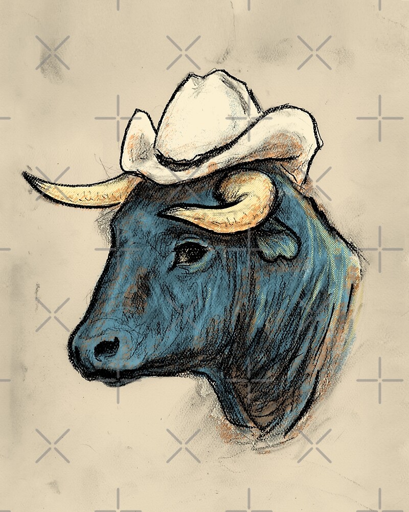 "Howdy Pardner Cowboy Art" by Jason Castillo | Redbubble