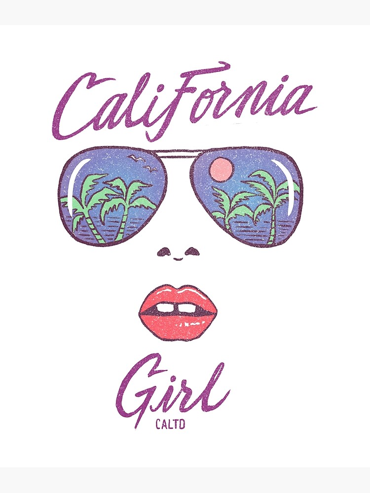 "California Girl" Canvas Print for Sale by CaLimited | Redbubble