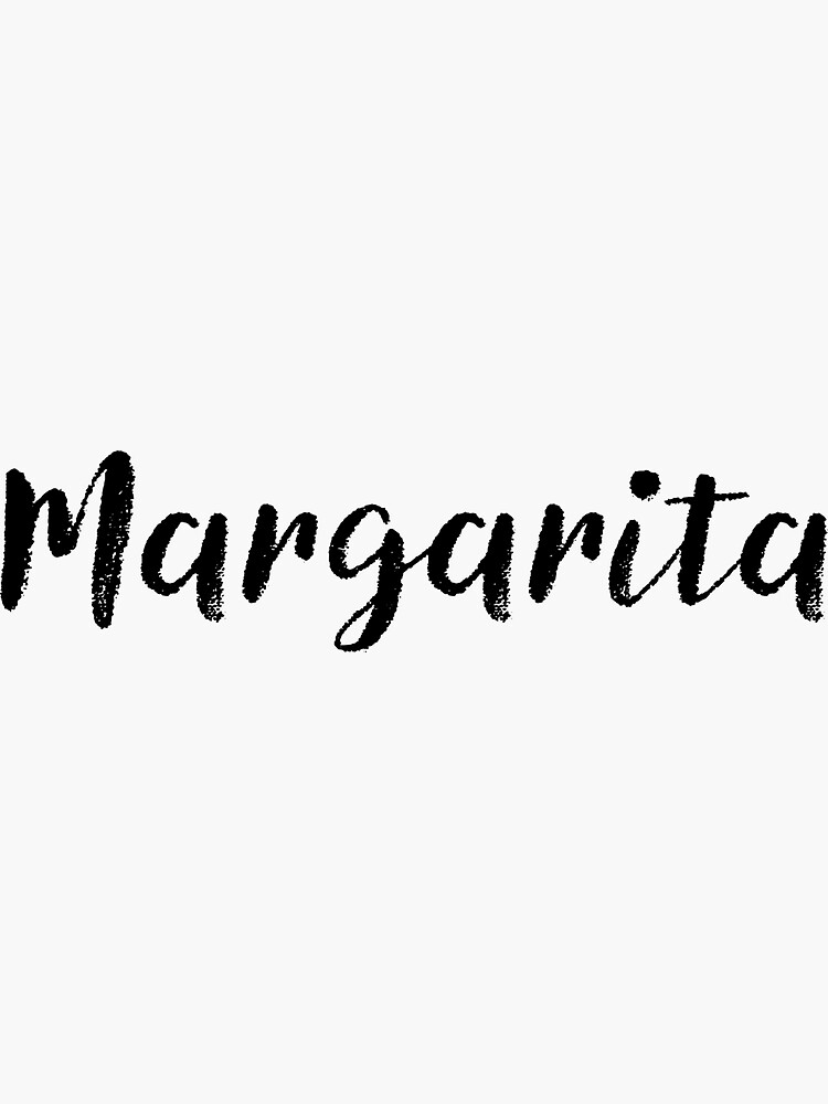 Pegatina «Margarita - nombres de la muchacha para las hijas pegatinas ...