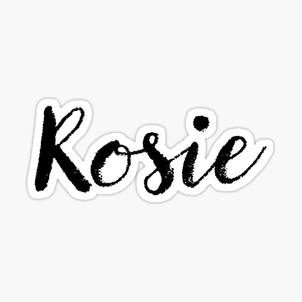 Custom Rosie Stickers | Redbubble