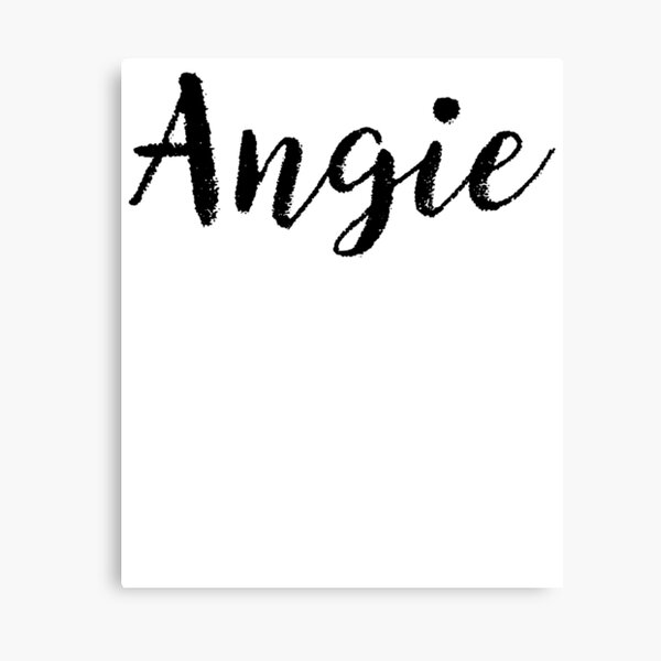 Angie Birthday Canvas Prints | Redbubble