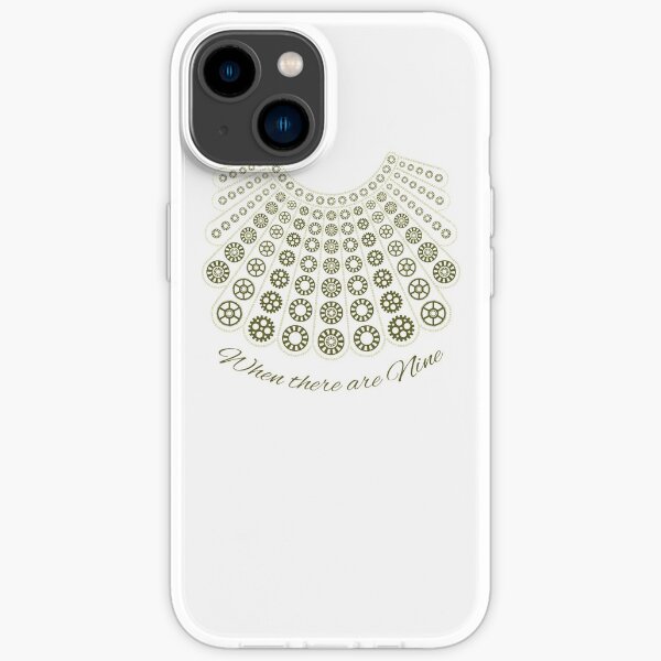 "Ruth Bader Ginsburg RBG When There Are Nine" iPhone Case for Sale by ...