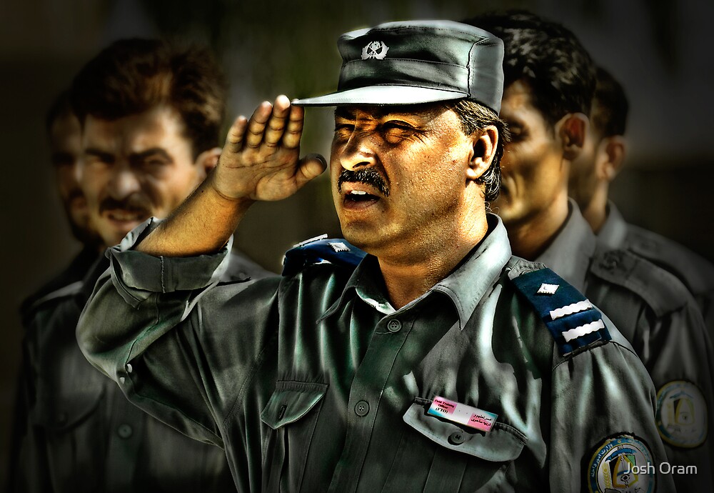 "Standing at Attention" by Josh Oram | Redbubble