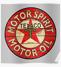 Texaco Posters | Redbubble