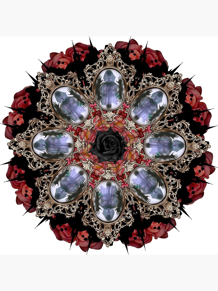 Póster «mandala gótico del castillo» de burenkaUA | Redbubble