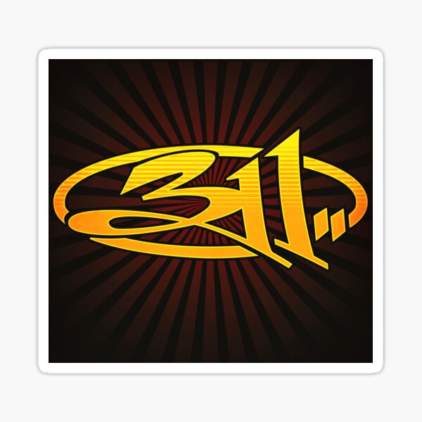 311 Logo Stickers | Redbubble