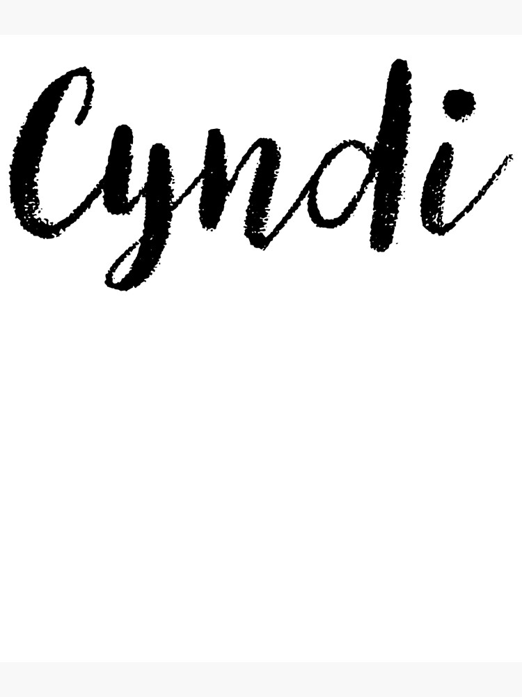 Lámina fotográfica «Cyndi - Etiquetas engomadas de encargo de la niña ...