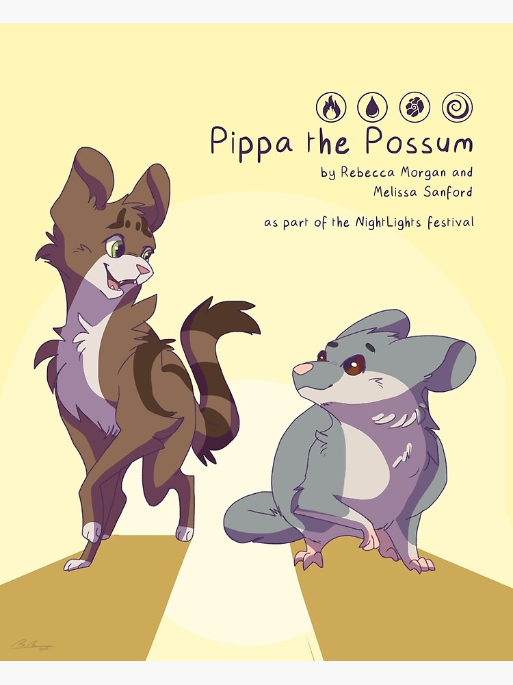 "Pippa the Possum poster" Poster for Sale by EpikBecky | Redbubble
