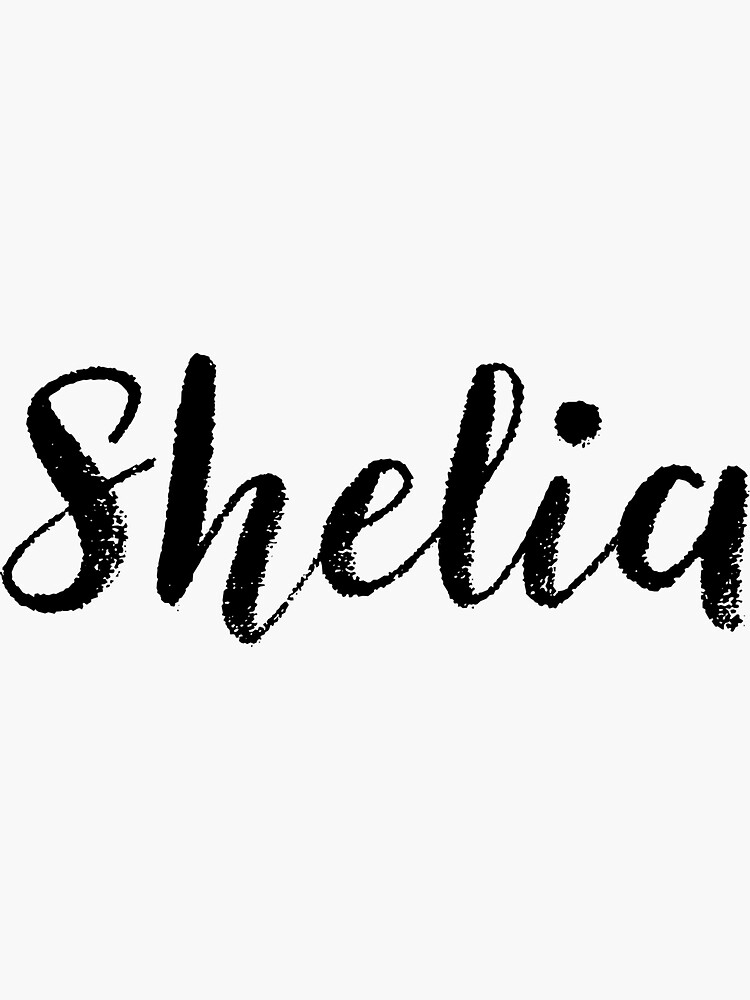"Shelia - Girl Names For Wives Daughters Stickers Tees" Sticker for ...