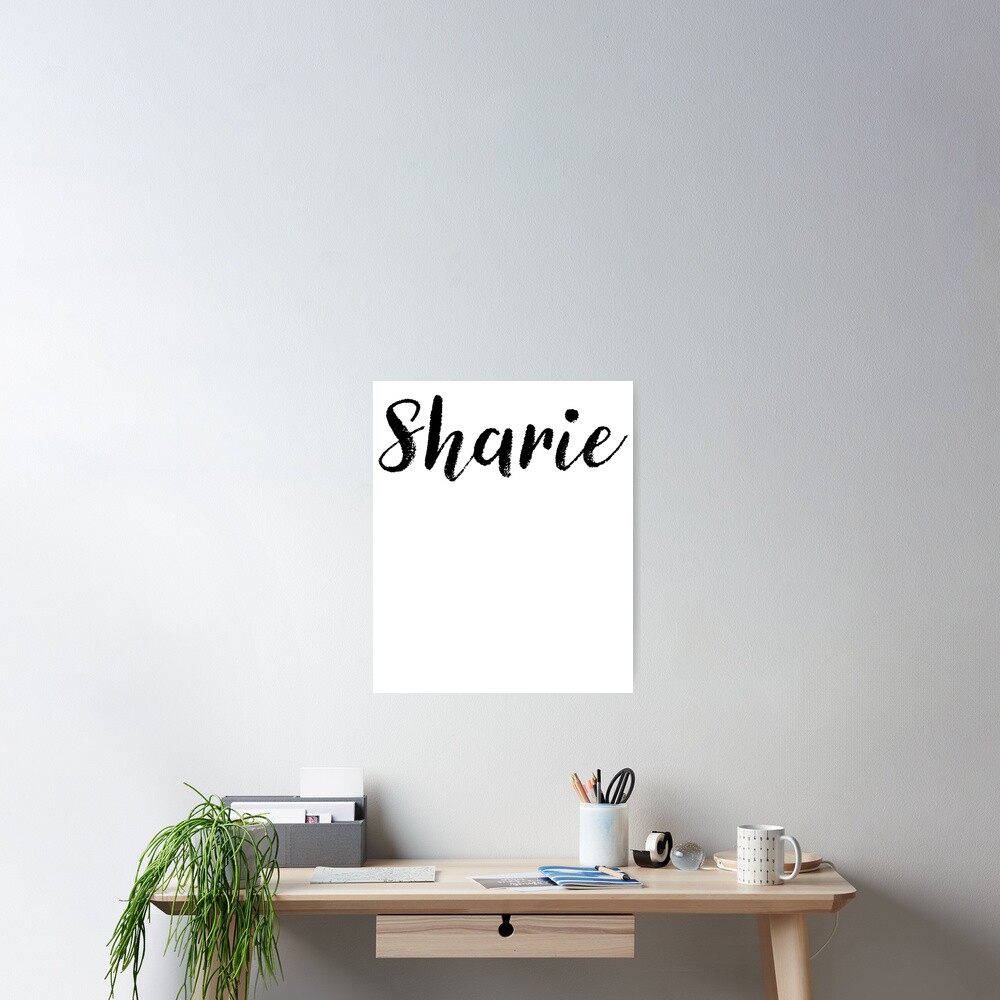Póster «Sharie - Nombres lindos de la muchacha para la hija de la ...
