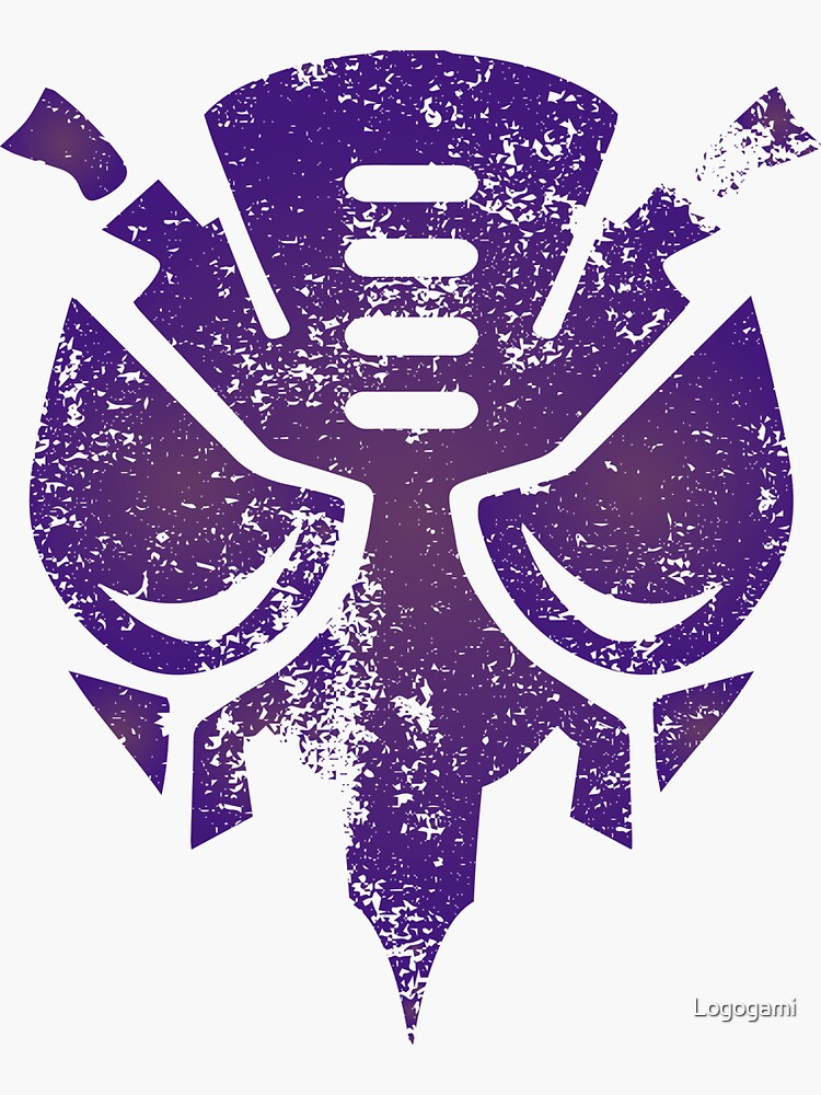 "Predacons Logo · Distressed" Sticker for Sale by Logogami | Redbubble