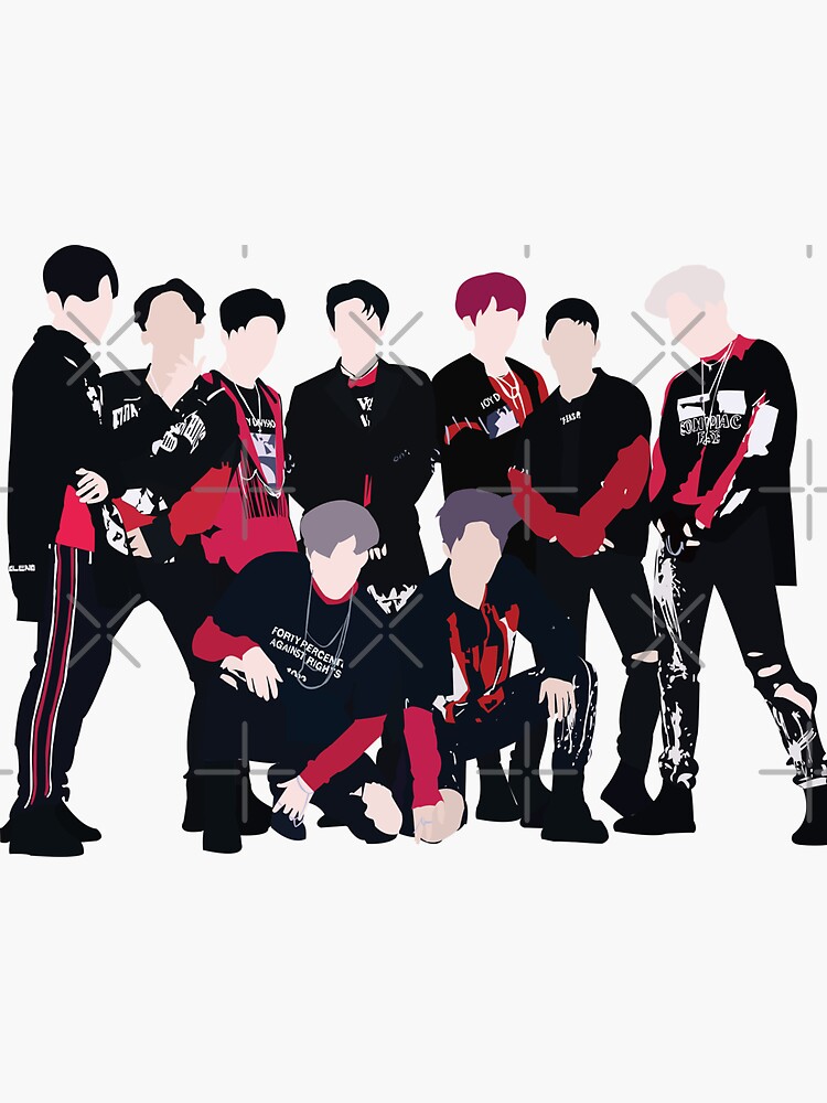 "EXO-Monster" Sticker for Sale by redledger | Redbubble