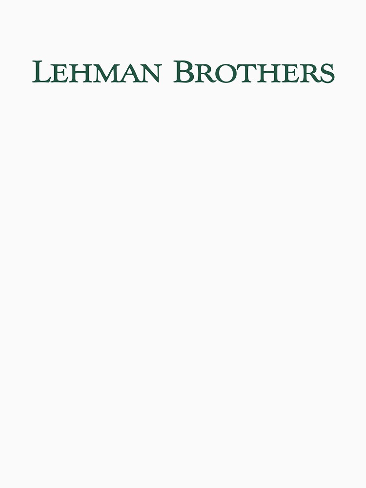 "Lehman Brothers" Pullover Hoodie for Sale by Bainer | Redbubble