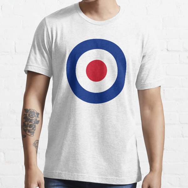 "Classic RAF British Roundel (Mod Target)" T-shirt for Sale by ...