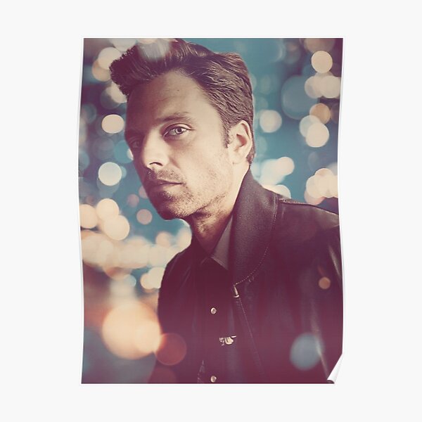 "Sebastian Stan photo edit" Poster for Sale by lizzie081194 | Redbubble
