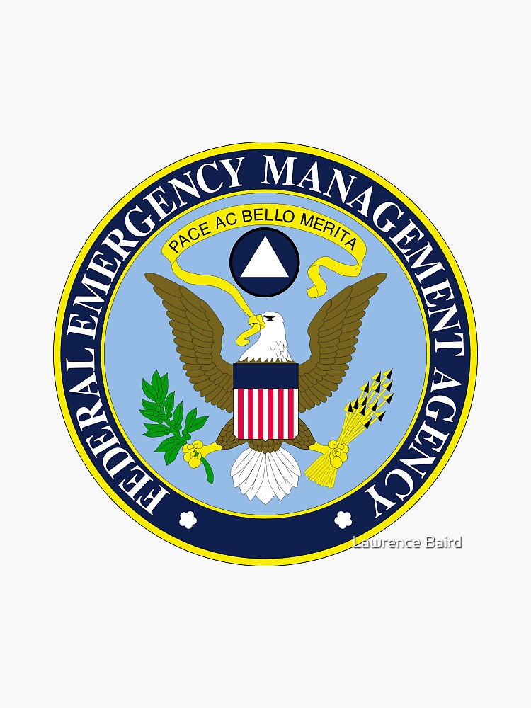 "FEMA" Sticker for Sale by Lawrence Baird | Redbubble