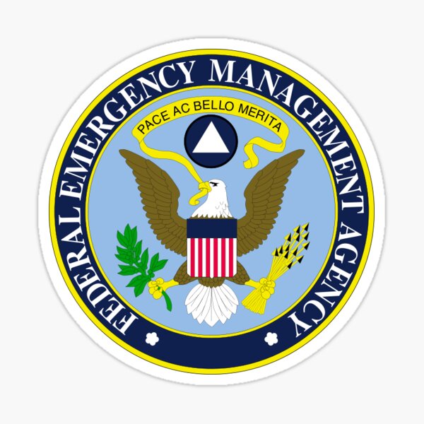 "FEMA" Sticker for Sale by Lawrence Baird | Redbubble