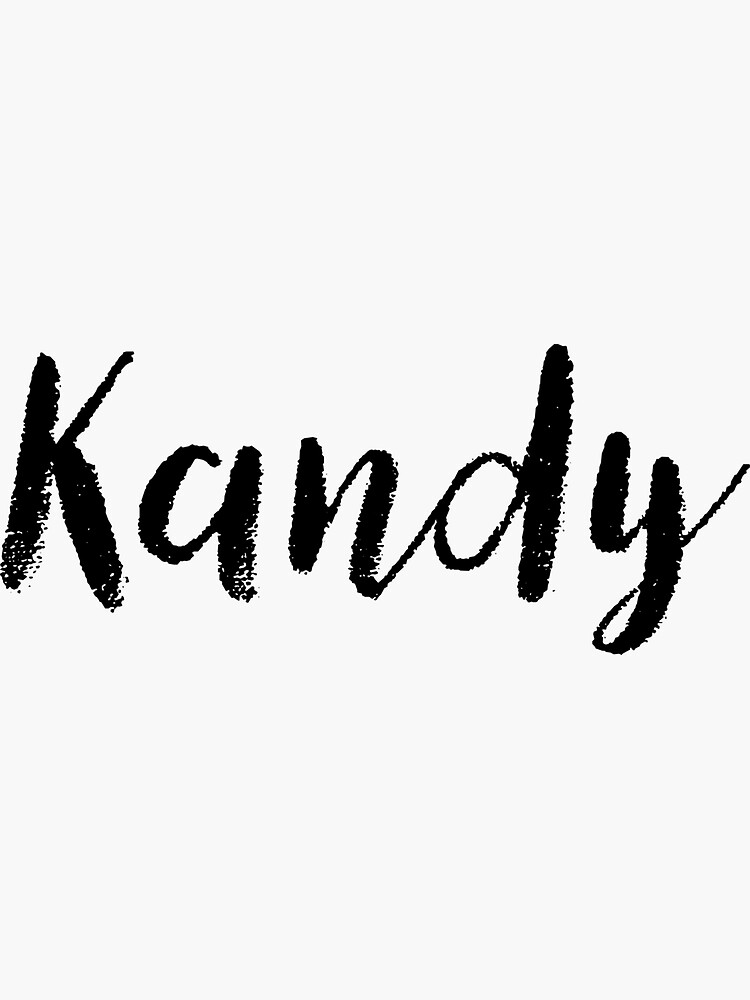 "Kandy - Custom Wife Daughter Girl Stickers Shirts" Sticker for Sale by ...
