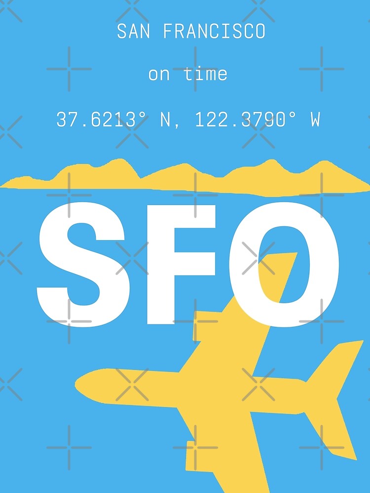 "SFO 360" Poster for Sale by Aviators | Redbubble