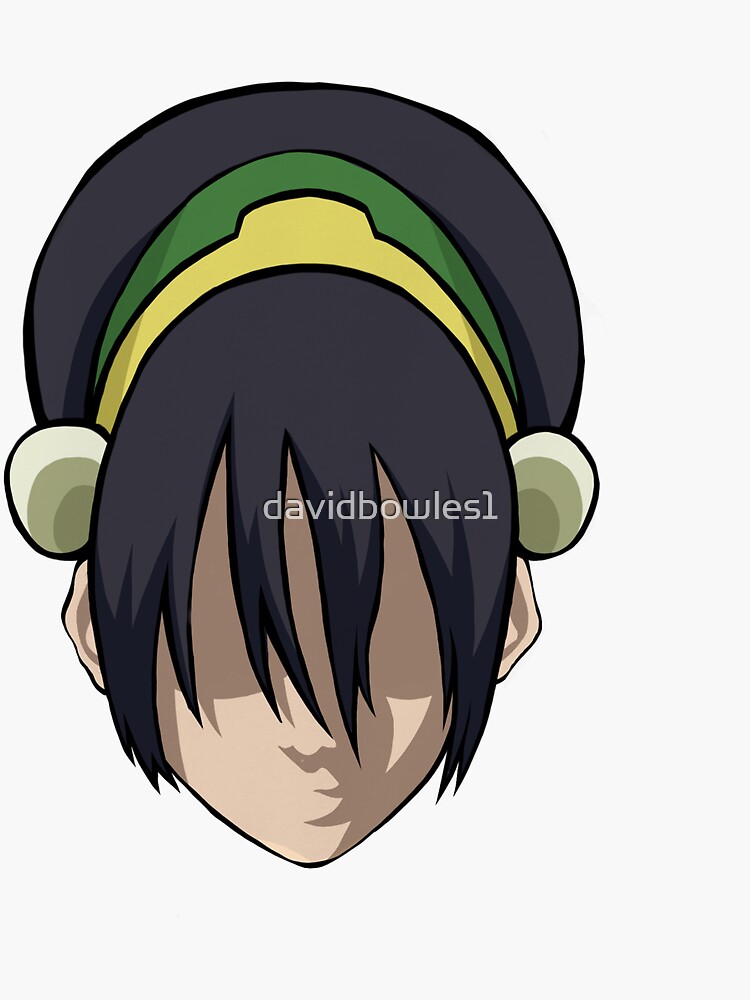 "Toph minimalism" Sticker by davidbowles1 | Redbubble