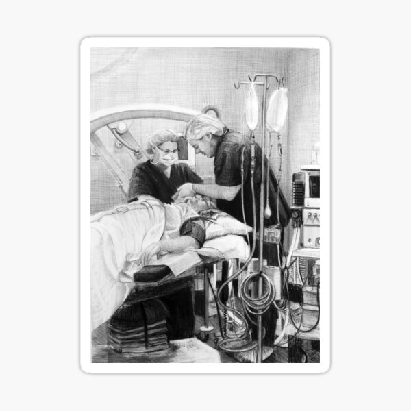 "Intubation - Drawing by Avril Thomas - Adelaide / South Australia ...