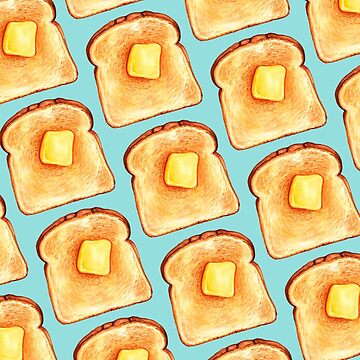 "Toast Pattern" Pin for Sale by Kelly Gilleran | Redbubble