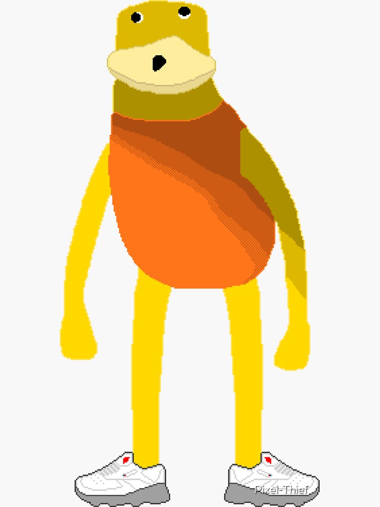 "Flat Eric" Sticker for Sale by Pixel-Thief | Redbubble