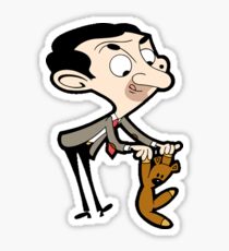 Mr Bean Stickers | Redbubble