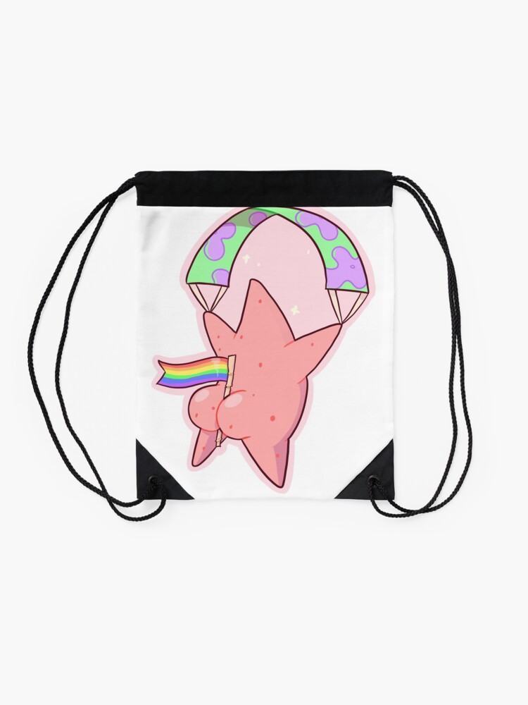 "patrick star butt pride" Drawstring Bag for Sale by cinnamon-buns ...