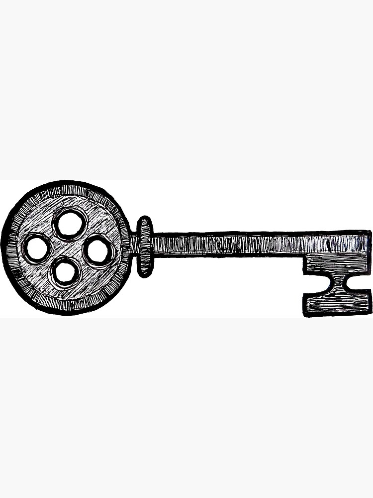 "Coraline Key" Poster for Sale by Calypso-Skys | Redbubble