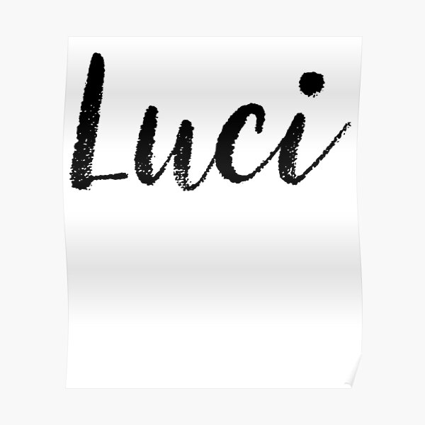 Póster «Luci - Nombres lindos de la muchacha para la hija de la esposa ...