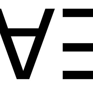 "For all upside down A there exists a backwards E" Sticker for Sale by ...